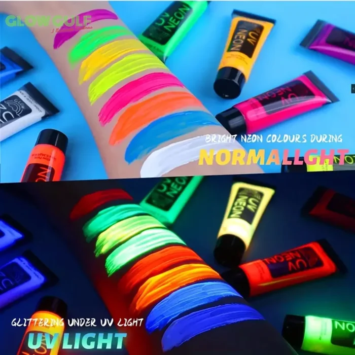 Body Paint UV x 8 Colors - From Glow Gulf Store